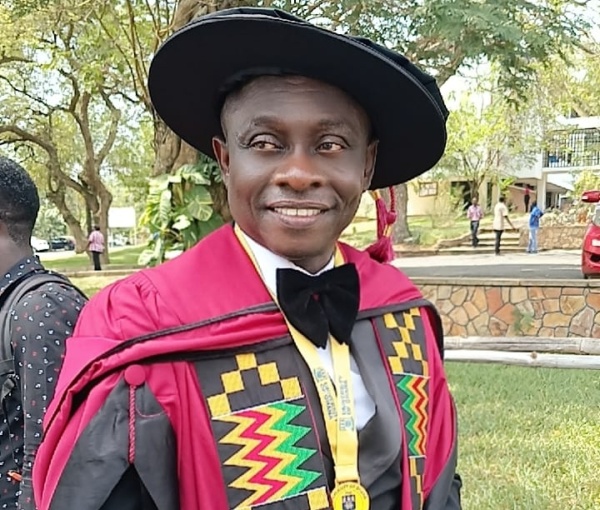 Akwasi Agyeman Earns PhD at University of Ghana