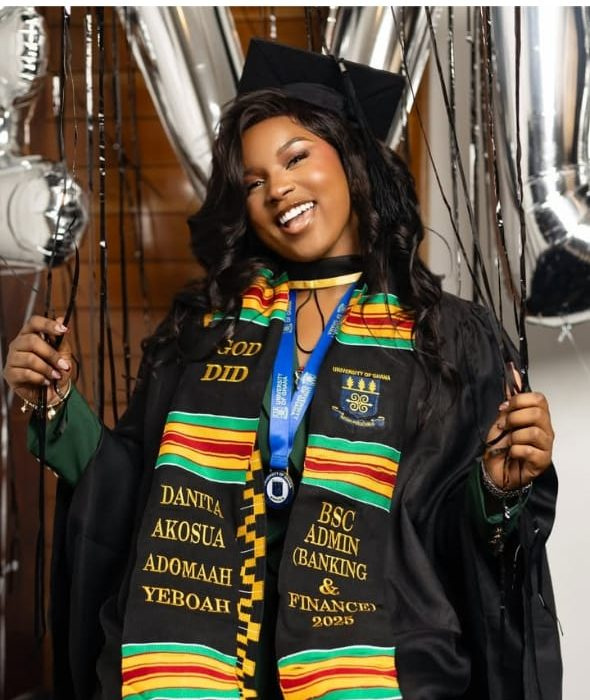 Afronitaaa Celebrates Graduation from University of Ghana