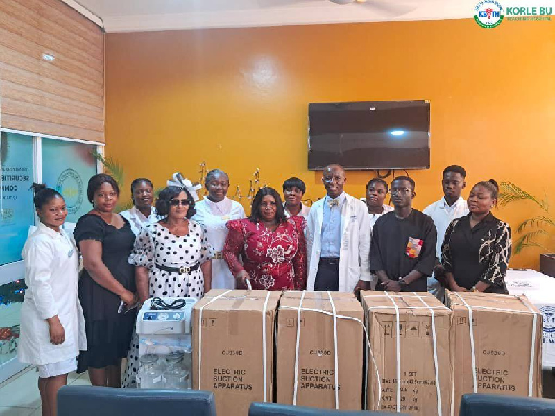 Gratitude after recovery, patient supports Korle Bu Neurosurgery Unit