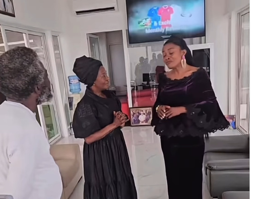 Diana Asamoah Comforts Daddy Lumba's First Wife in Touching Video