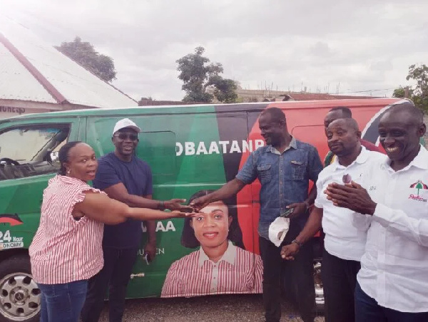 Kwame Awuah-Darko donates van, party paraphernalia to Juaben ...