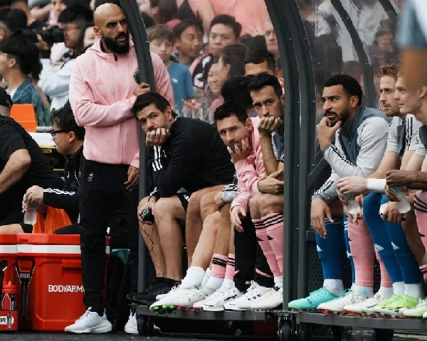 Messi's bodyguard banned from touchline at Inter Miami games