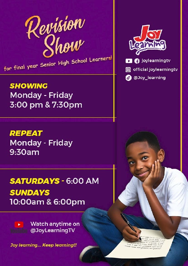 2025 WASSCE: Joy Learning supports students with more prep time