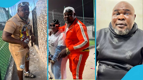 "It's giving black American": Bukom Banku delights as his wife flaunts ...