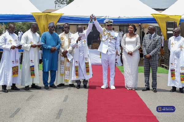 Tema East MP attends induction of new Eastern Naval Command Flag officer