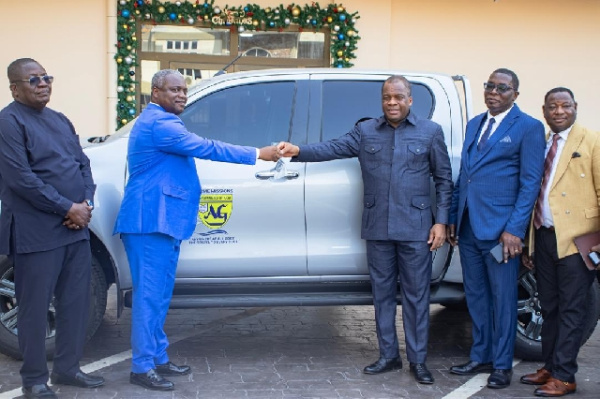 Assemblies of God Ghana Donates Vehicles to Key Institutions