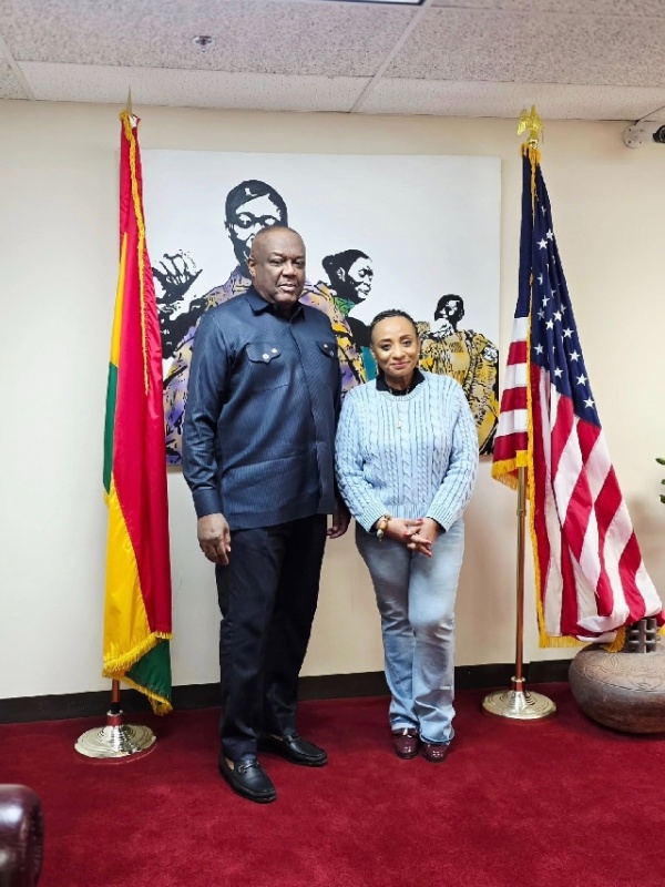 Ghana's High Commissioner Visits US Ambassador in Washington