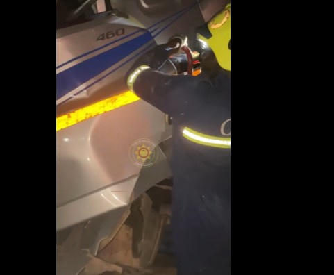 Firefighters Save Driver Trapped in Accra Truck Crash