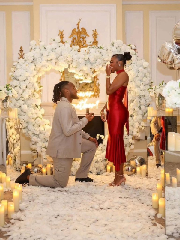 PROPOSAL IN PICTURES: Bournemouth Star Antoine