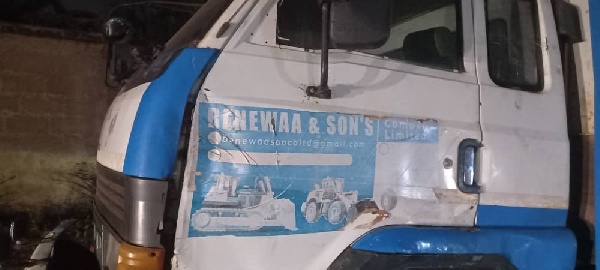 Techiman North: Police impound truck with 2,000 bags of gov’t fertilizer
