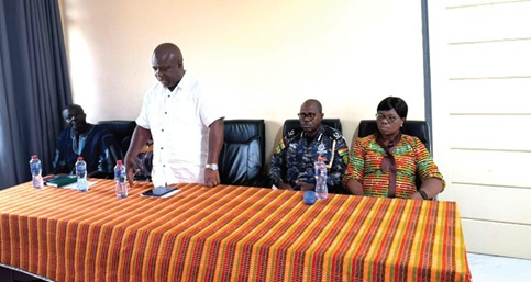 ECG Discusses Power Supply and Billing with Sogakope Residents