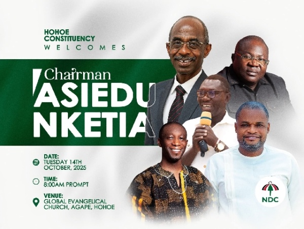 NDC National Chairman storms Hoehoe with his Thank You tour today