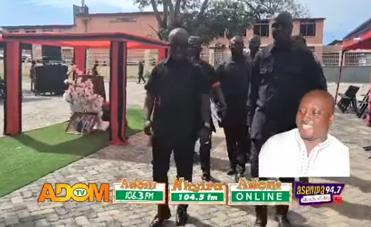 Final Funeral Rites for DJ Awana underway