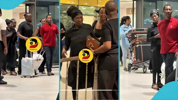 "Take heart Maa": Lumba's first wife reunites with her kids after Ghana ...