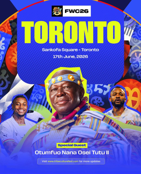 Asantehene to Join Culturefest Fan Festival in Toronto's Sankofa Square