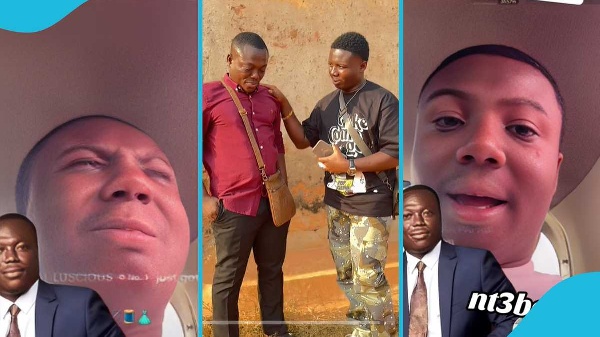 Akonoba breaks down on live after hearing Osanju's death, sad vid ...
