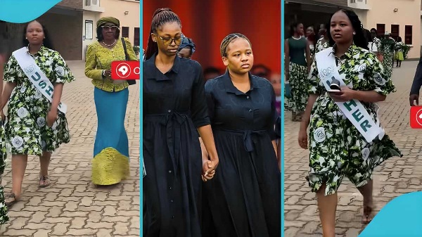 "She looks well": Omane Boamah's accompanies Nana Konadu at event, video