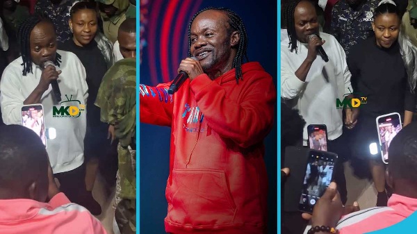 Fans tear up over Daddy Lumba’s last stage appearance with Odo Broni