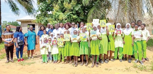 Dr Tandoh Outreach supports education in Goaso