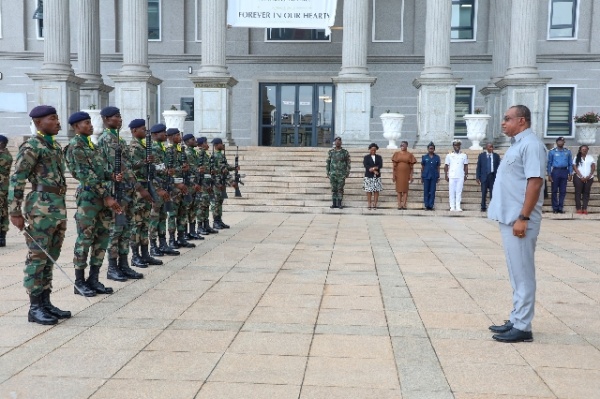 Ministry of Defence holds quarter guard ceremony to promote military ...