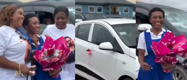 Ghanaian Parents Surprise Daughter with Car for SHS Graduation – Watch ...