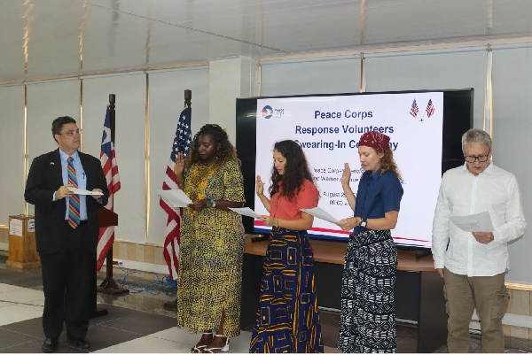 Liberia: New Peace Corps Response Volunteers Sworn in
