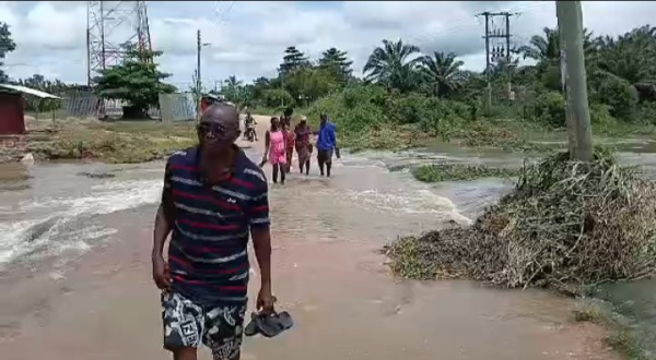 Bridge Collapse Isolates Upper West Akim Communities; Residents ...