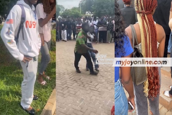UPSA wears official attire on Monday – Students fight back against ...