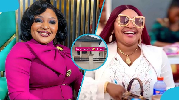 Kumasi 'big girl' Rose Gold builds mansion for grandpa’s funeral in 4 ...