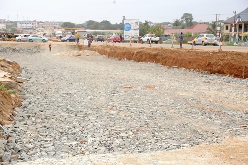 Mahama orders revival of abandoned Adenta-Dodowa road project