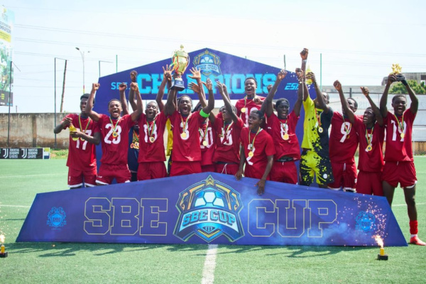 Youth Football: Dansoman Liberty crowned champions of 3rd SBE Cup